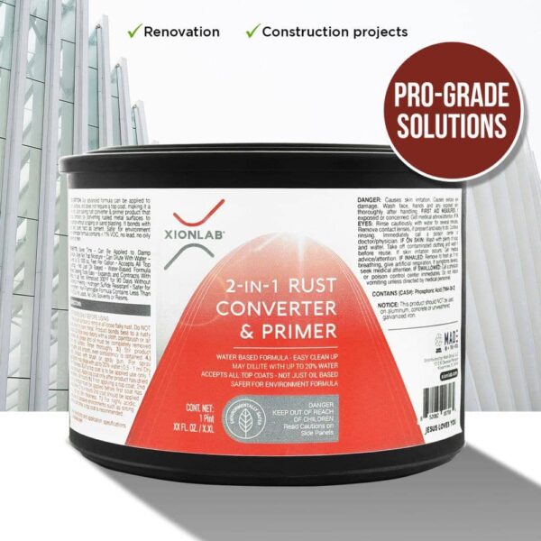 Can You Paint Over Rust Converters?