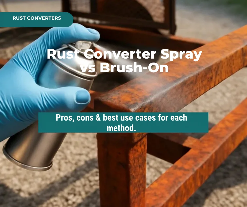 Rust Converter Spray vs Brush: Which Application Wins 2026